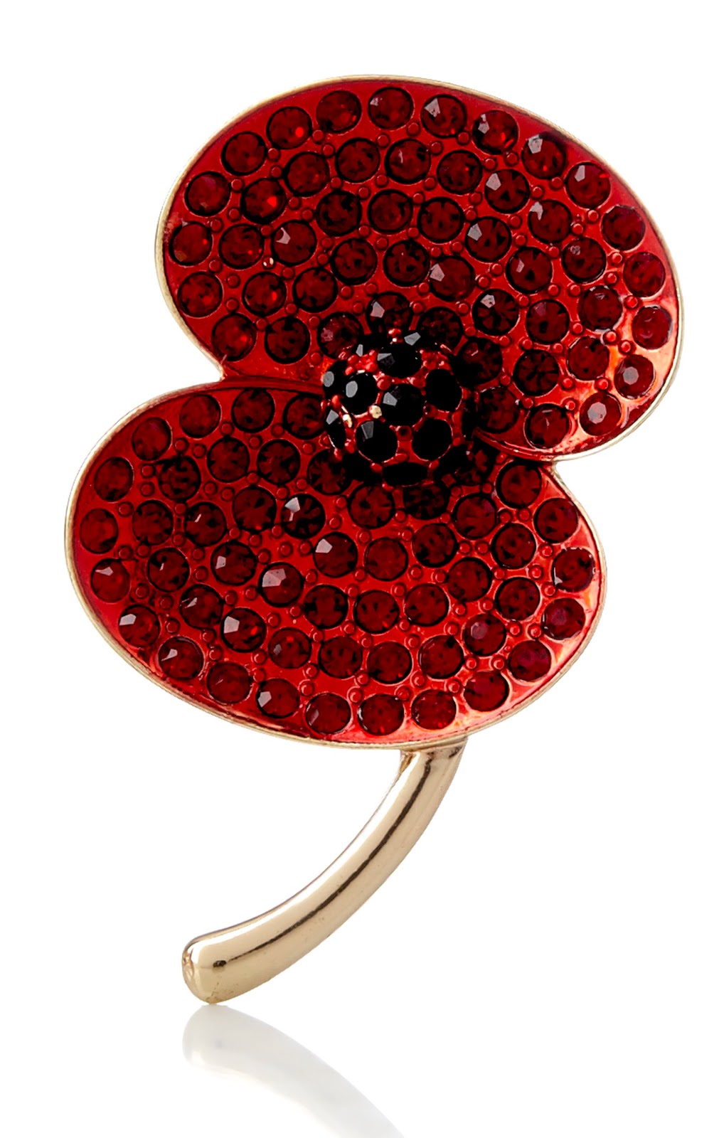 frumpy to funky: Designed in Honour of Remembrance Day - Poppy Brooch ...